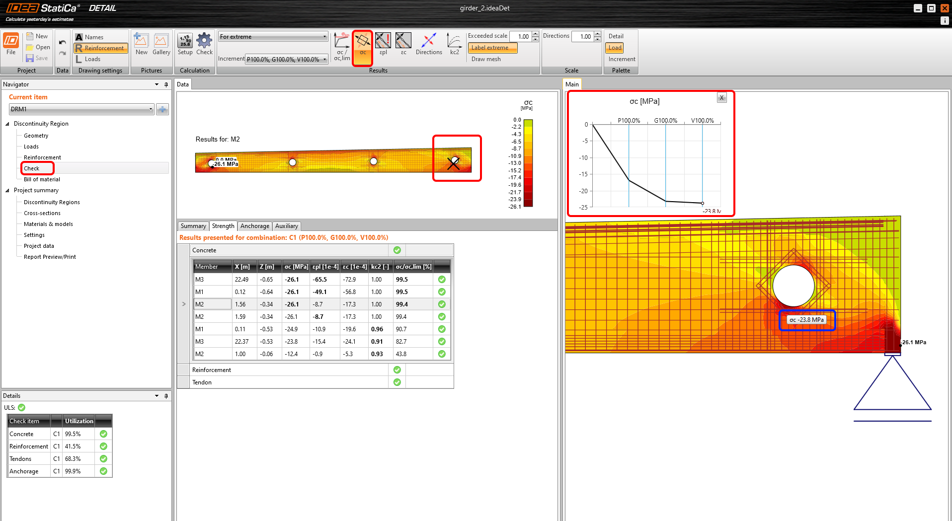 Thorough CSFM results available | IDEA StatiCa